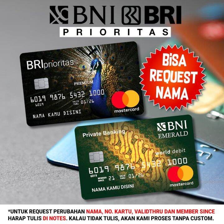 STICKER KARTU ATM PRIORITAS SKIN CARD | Lazada Indonesia