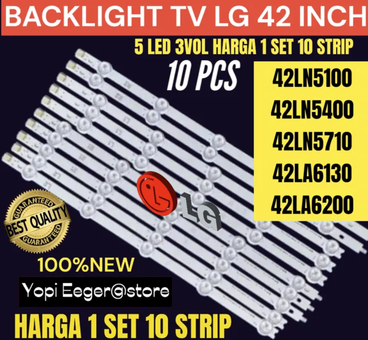 BACKLIGHT TV LCD LED LG 42 INCH 42LN5100-42LN5400-42LN5710-42LA6130 ...