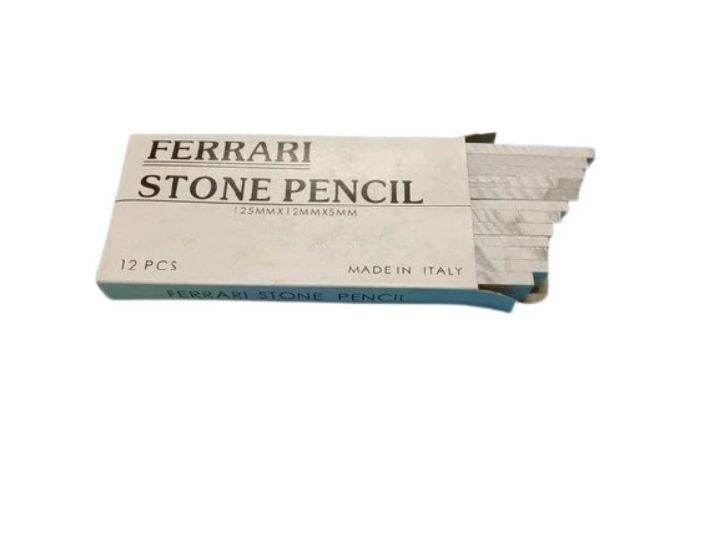 Kapur besi penanda / kapur besi Ferrari stone pencil 12 pcs | Lazada ...
