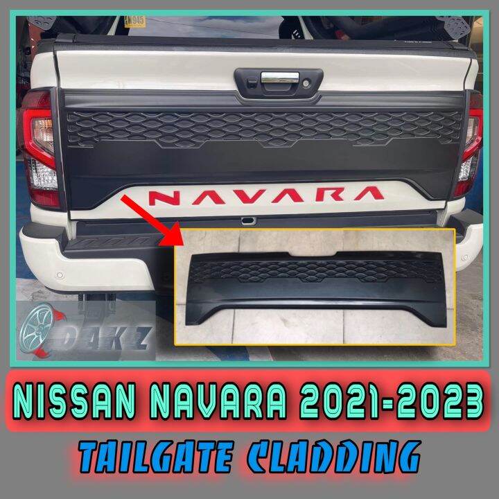 NISSAN NAVARA 2021-2023 TAILGATE CLADDING (NAVARA PRO-4X, CALIBRE-X, VL ...