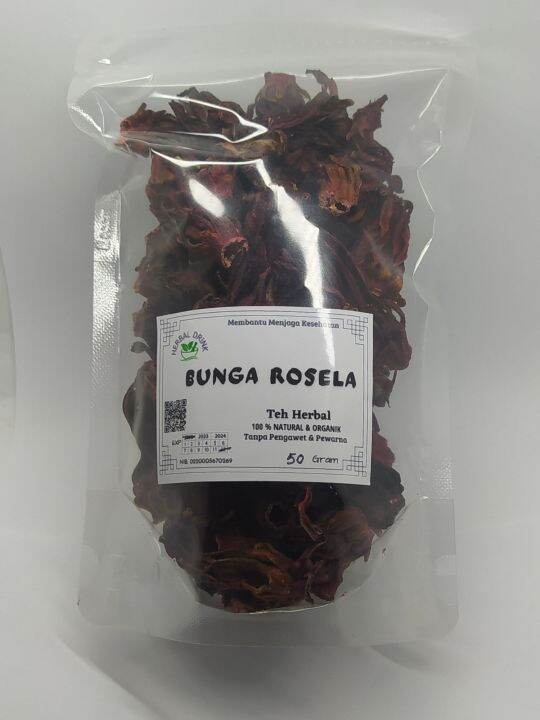 Bunga Rosella Kering | Teh Herbal Bunga Rosella | Lazada Indonesia