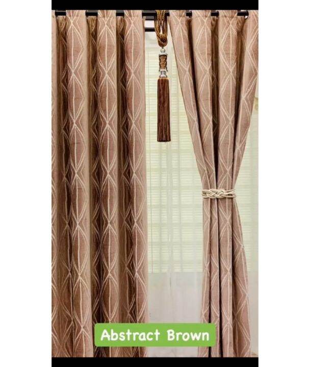 Rianne's Abstract back to back design Curtains sold per pc | Lazada PH