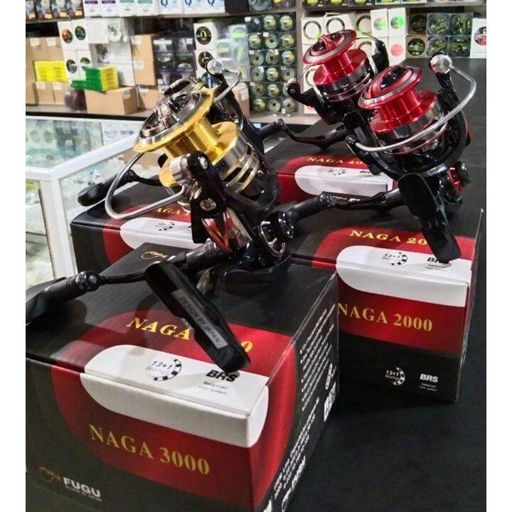 Katrol Power Handle FUGU NAGA. Katrol Pancing Sungai kolam danau ...