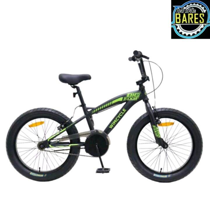 Sepeda BMX Anak 20 Wimcycle Dragster / Big Foot Solid | Lazada Indonesia