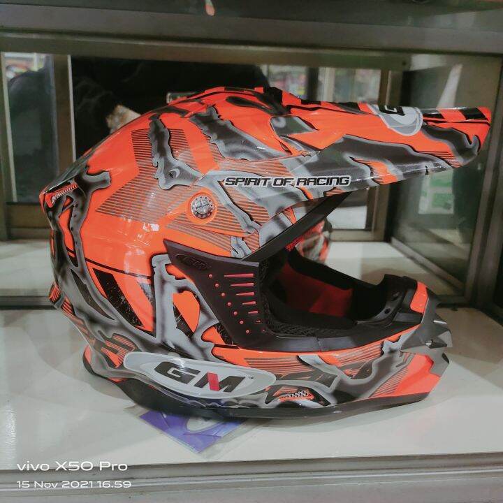 HELM GM CROSS,GM TRAIL HELM TRABAS ORIGINAL | Lazada Indonesia