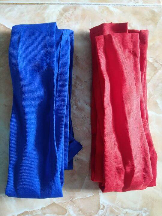 SABUK MERAH DAN BIRU UNTUK PERTANDINGAN PENCAK SILAT-SABUK SUDUT MERAH ...