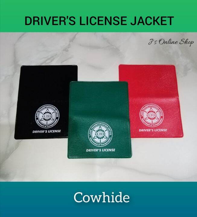 Driver's License Jacket/Cowhide | Lazada PH