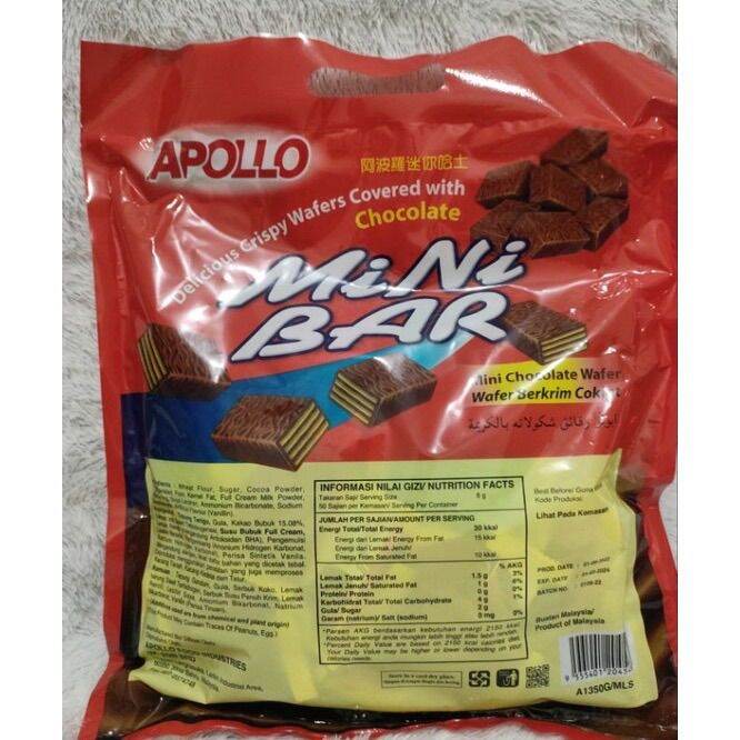 COKELAT APOLLO MINI BAR 1 PAK ISI 50PC | Lazada Indonesia