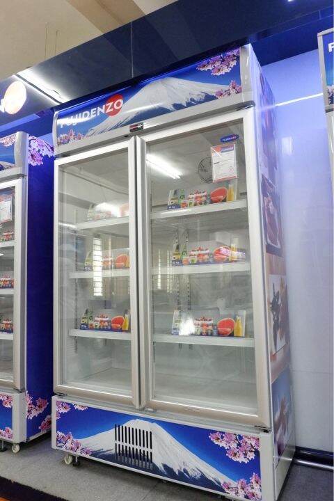 Brand new Fujidênzo 2 doors upright glass display chiller | Lazada PH