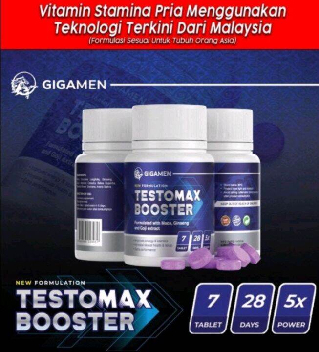 TESTOMAX BOOSTER MALAYSIA OBAT STAMINA PRIA | Lazada Indonesia