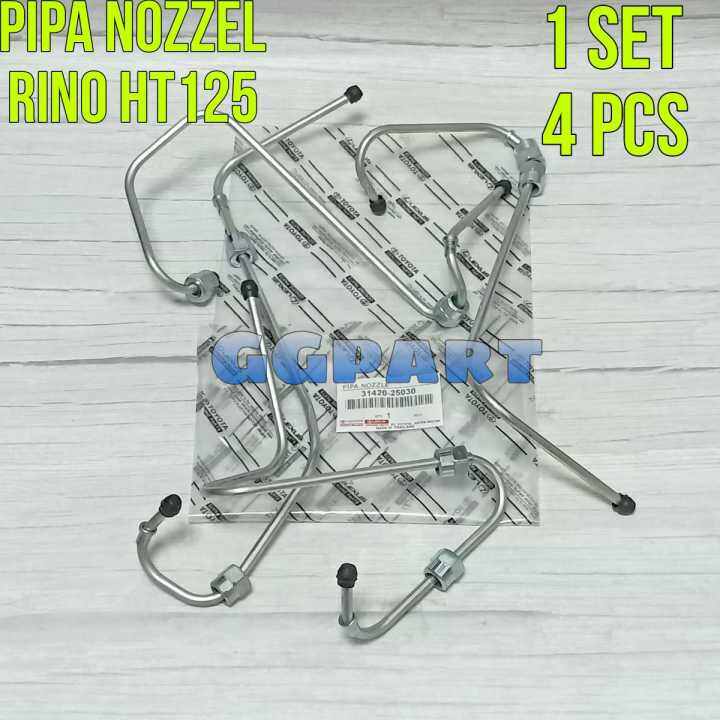 PIPA NOZZEL PIPA NOZZLE NOSEL TOYOTA DYNA RINO 125HT 1SET 4PCS | Lazada ...