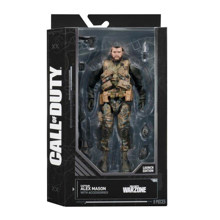 CALL OF DUTY WARZONE CAPTAIN ALEX MASON ACTION FIGURE BY JAZWARES แจ๊ซ ...