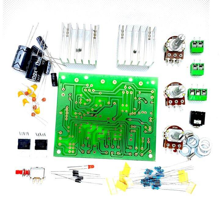 Amplifier Kit Stereo 2-channel TDA2030A 12VDC 15W-20W per channel using ...