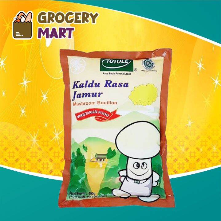 TOTOLE KALDU JAMUR PENYEDAP RASA MUSHROOM BOUILLON 400g | Lazada Indonesia