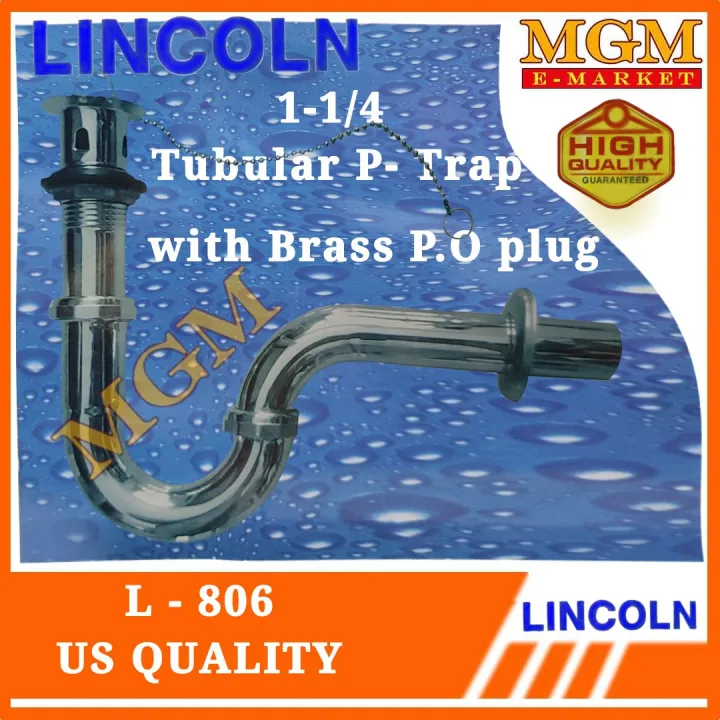 PTRAP WITH P O PLUG 1-1/4 (LINCOLN) | Lazada PH
