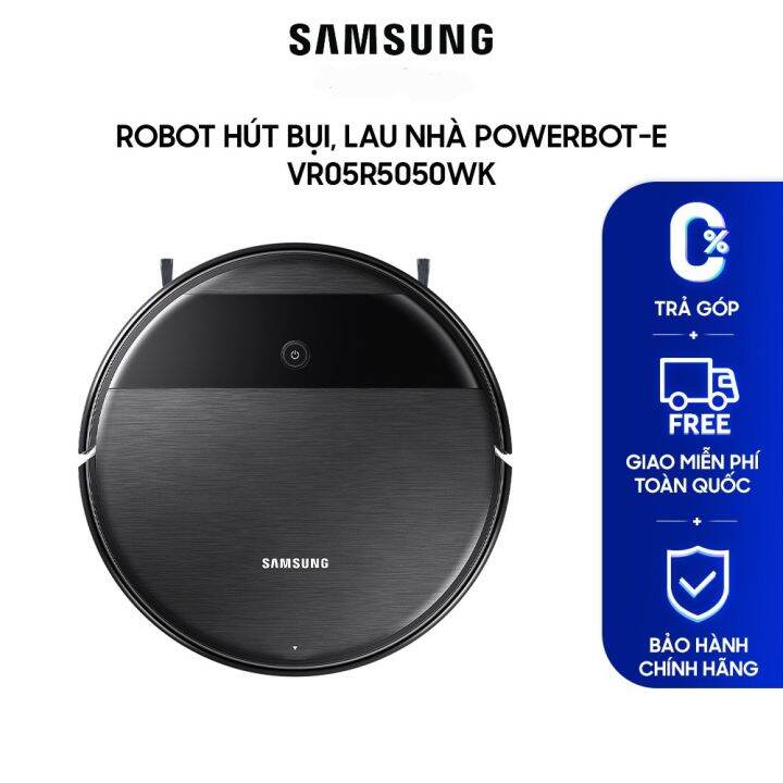 Robot hút bụi lau nhà Powerbot-E (VR05R5050WK) - Hàng chính hãng | Lazada.vn