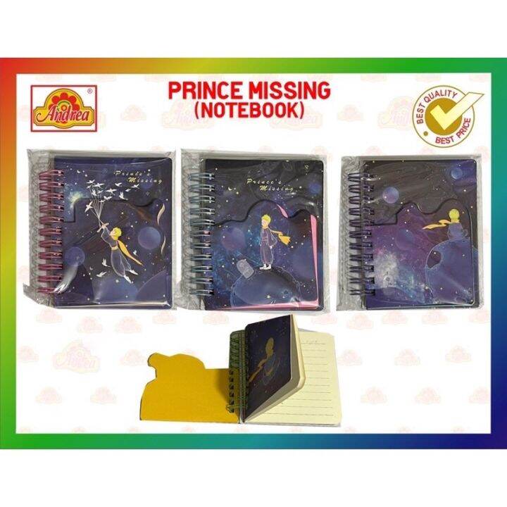 Mini Notebook Prince Missing | Andrea | Lazada PH