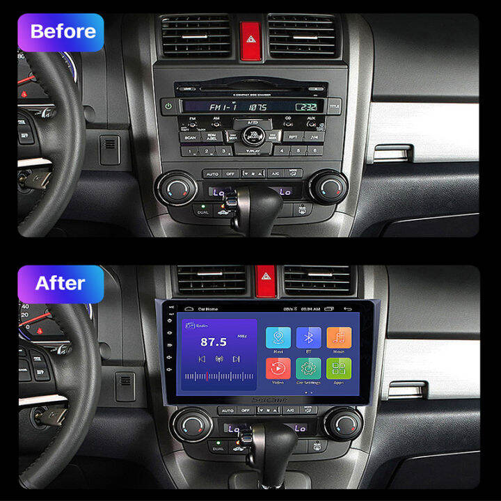 Seicane 10.1 inch Android 13.0 QLED Touchscreen GPS Navigation Radio ...