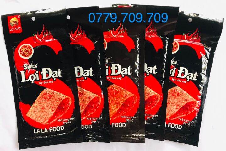 - Tên sản phẩm: Snack Mỳ dẻo cay Lợi Đạt - Xuất xứ: Việt Nam. | Lazada.vn