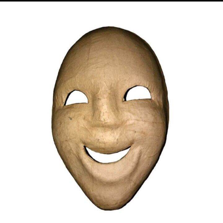paper mache maskara smile mask | Lazada PH