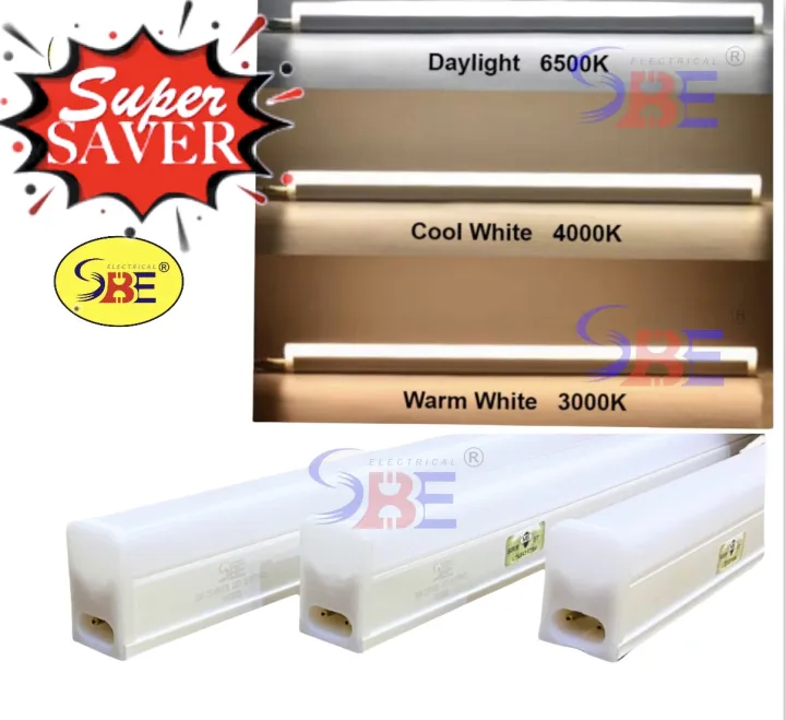 4FT LED T5 [Bundle]30 sets / SBE 4FT LED T5/ceiling light / plaster ceiling light | Lazada