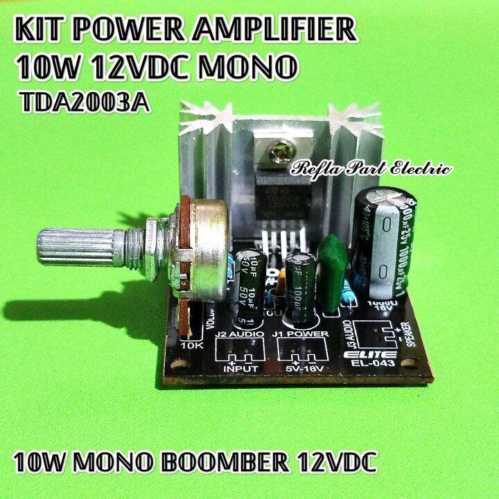 KIT POWER AMPLIFIER 10W 12VDC BOOMBER 10WATT MONO 12 VDC | Lazada Indonesia