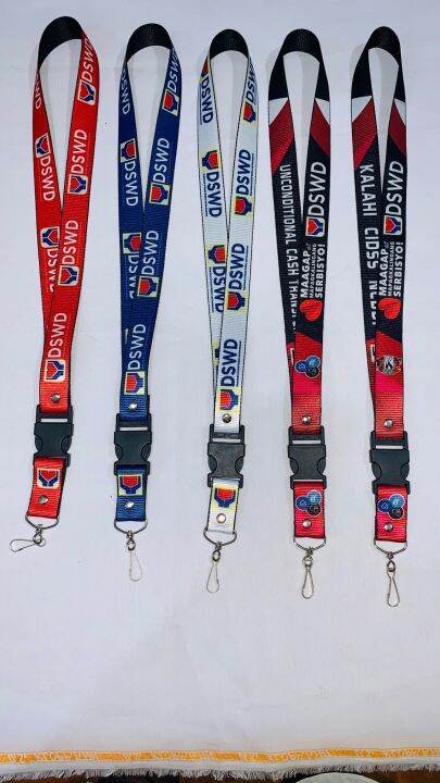 DSWD ID LACE LANYARD 5colors available (KALAHI, UNCONDITIONAL, BLUE ...
