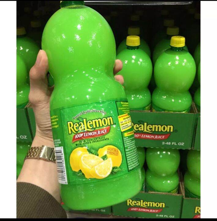 REALEMON 100% Lemon juice 48oz/1.4L | Lazada PH
