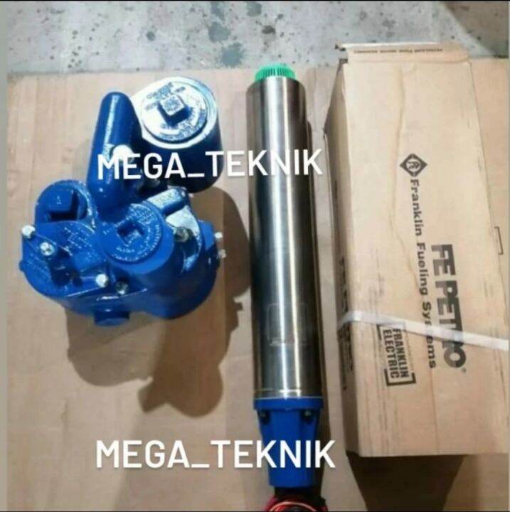 POMPA MINYAK SPBU STP FRANKLIN FE PETRO 3/4hp (0,75hp ) SET PACKMAN ...