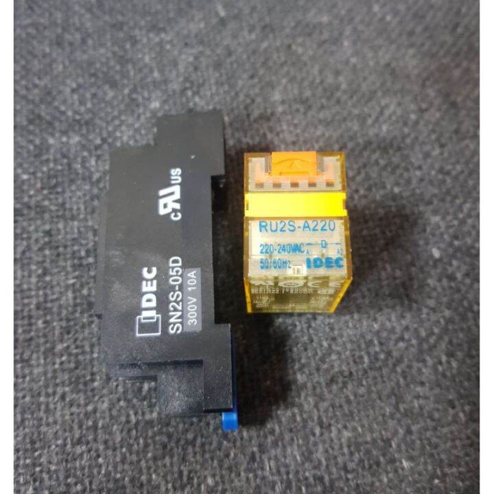 Relay role trung gian IDEC (Japan) 8 chân RU2S 14 chân RU4E 10A 24V ...