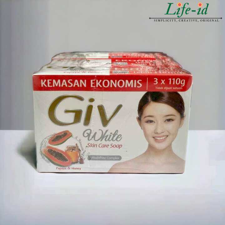 Sabun Batang GIV - 110gr isi 3 | Lazada Indonesia
