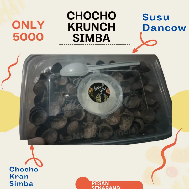 koko krunch Kemasan box 500ml - Koko krunch Simba - Susu Dancow ...