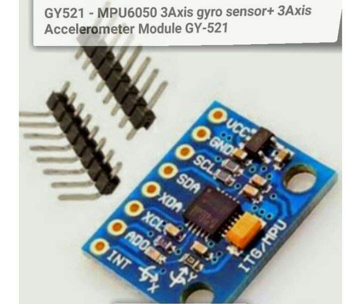GY-521 Mpu 6050 3 Axis Gyro Sensor + 3 Axis Accelerometer Module GY521 | Lazada Indonesia