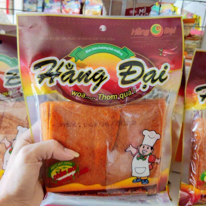 Bò miếng cay cay Hằng Đại túi 40 miếng đồ ăn vặt Việt Nam | Lazada.vn