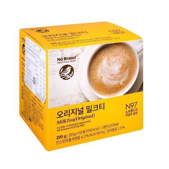 No Brand Milk Tea Original 22g x 10 220g | Lazada PH