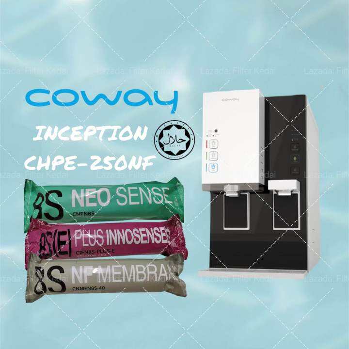 Coway Inception CHPE-250NF Replacement 100%Original Water Filter 8S NF ...