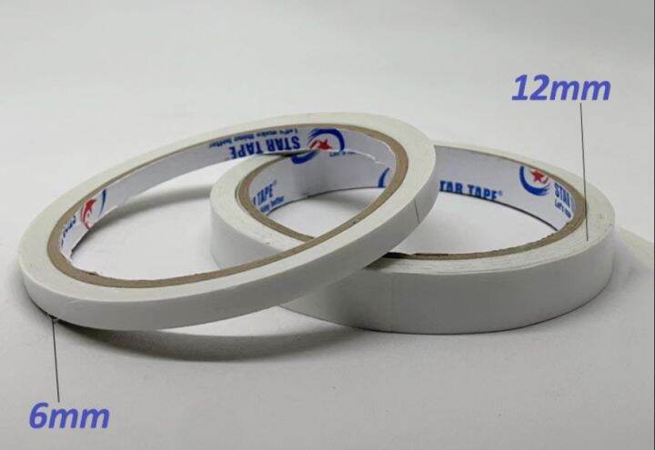 Double tape 12 mm x 5 meter star || Double tape murah | Lazada Indonesia