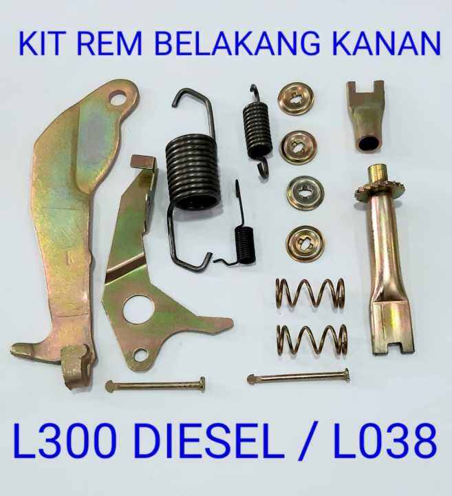 KIT REM TANGAN KANAN RH L300 DIESEL L038 HAND BRAKE KIT L300 REPAIR KIT ...