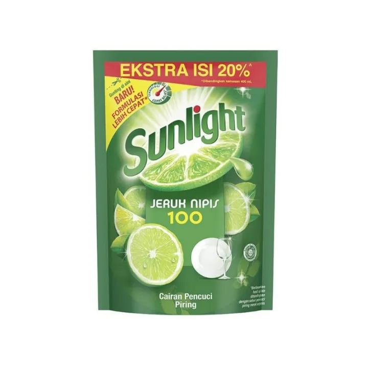 SUNLIGHT PENCUCI PIRING KEMASAN BARU 460 ML | Lazada Indonesia