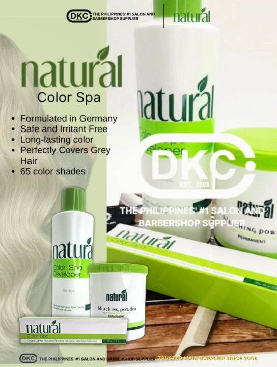 Natural Color Spa 100ml Hair Color Cream for Professional Use Milkshake ...