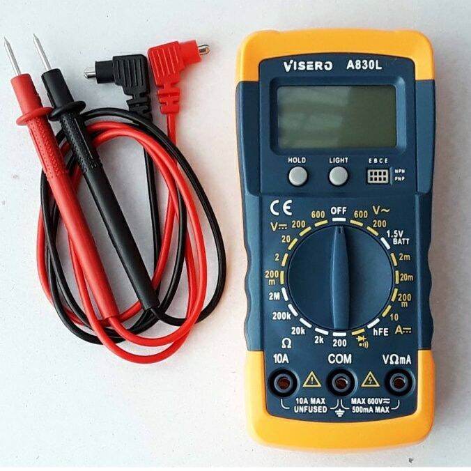 Multi Tester Avometer Avo Multimeter Digital Visero A-830L dengan ...