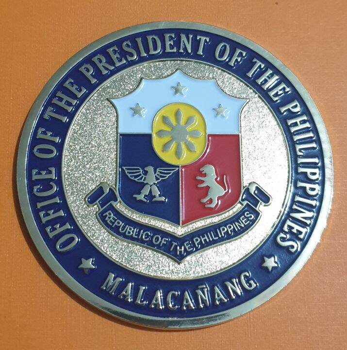office of the president, decal emblem, 3 inches in gold | Lazada PH