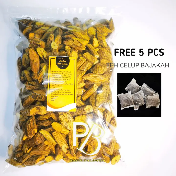 AKAR BAJAKAH KUNING ASLI KALIMANTAN (1KG) ORIGINAL TEH BAJAKAH OBAT ...