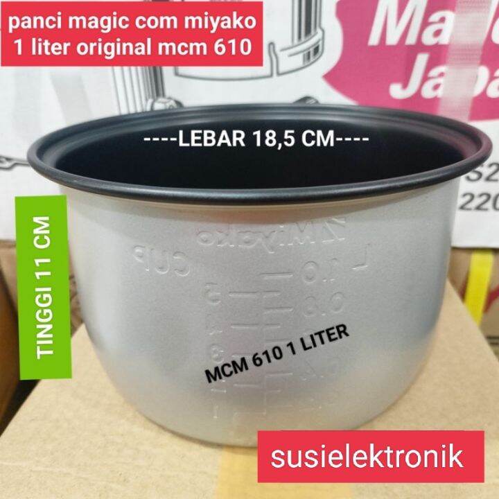 panci Magicom Miyako original ukuran 1 liter | Lazada Indonesia