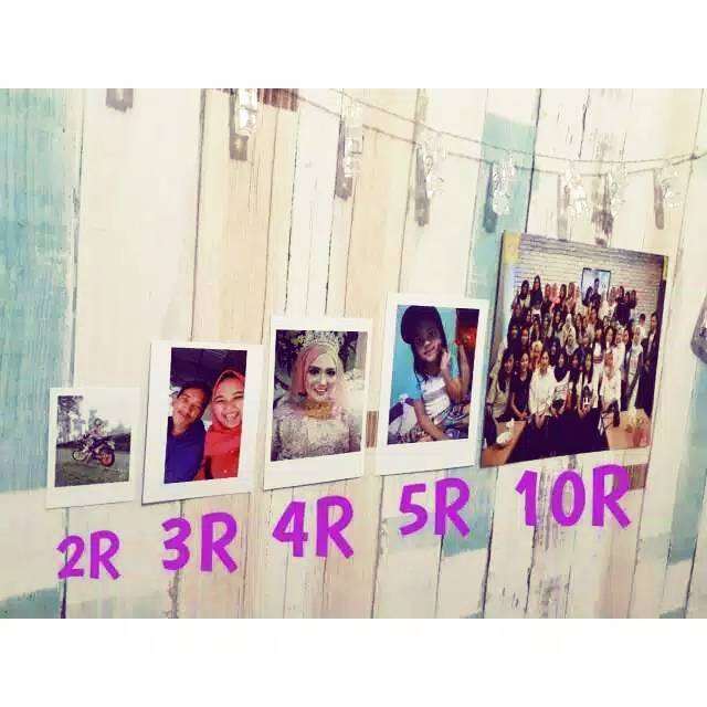 Cetak Foto Ukuran 2R 3R 4R 5R 6R 8R A4 , Bahan kertas Silky bagus awet | Lazada Indonesia