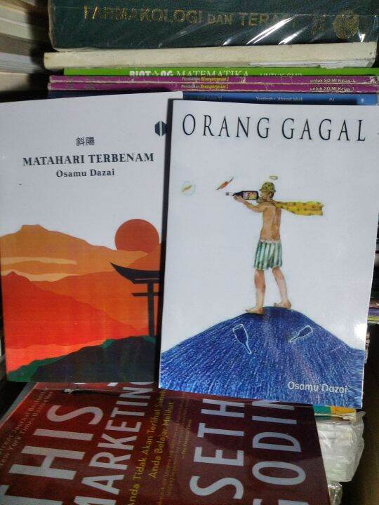2 buku Novel Matahari terbenam & orang gagal By Osamu dazai | Lazada Indonesia
