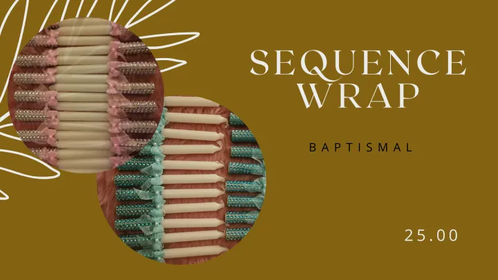 Baptismal Sequence Wrap Candle set of 10 | Lazada PH
