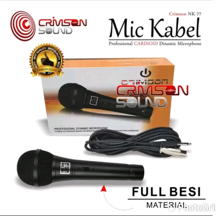 Mic Crimson harga Mic Crimson Kabel Mic Crimson stand Mic Crimson Mic adzan Mic adzan terbaik ...