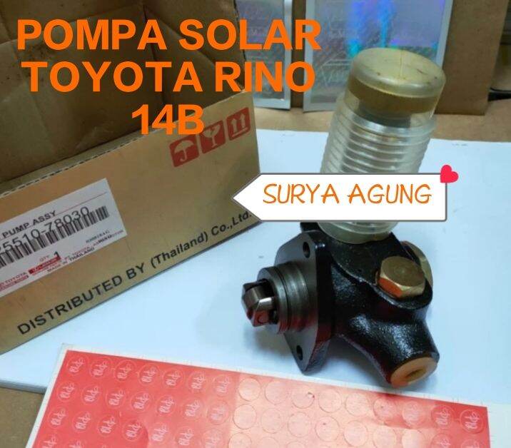 POMPA SOLAR ASSY / FEED PUMP ASSY TOYOTA RINO 14B | Lazada Indonesia