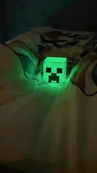 minecraft ไฟฉาย light mc pixel เกม Minecraft อุปกรณ์ต่อพ่วงแขวนผนัง ...